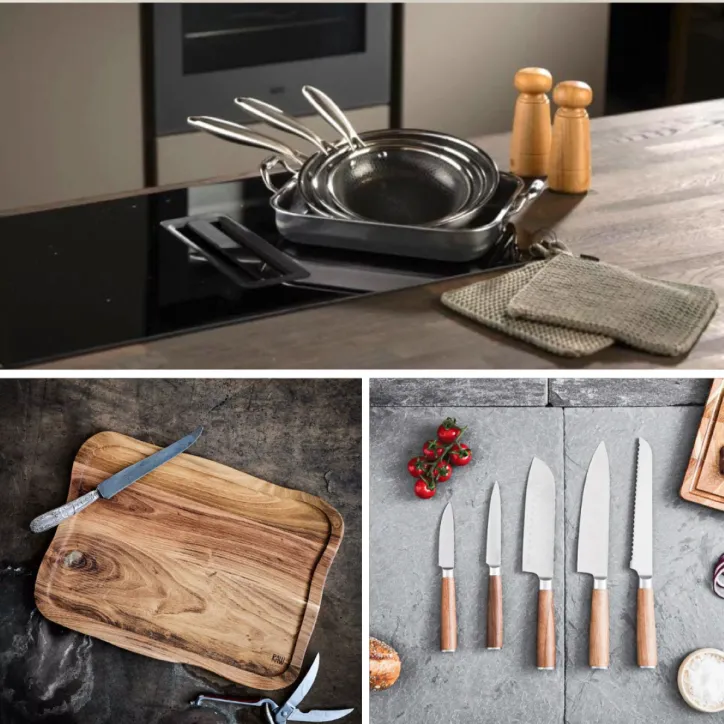 byGaard Pandesæt med AIDA skærebræt og knivsæt